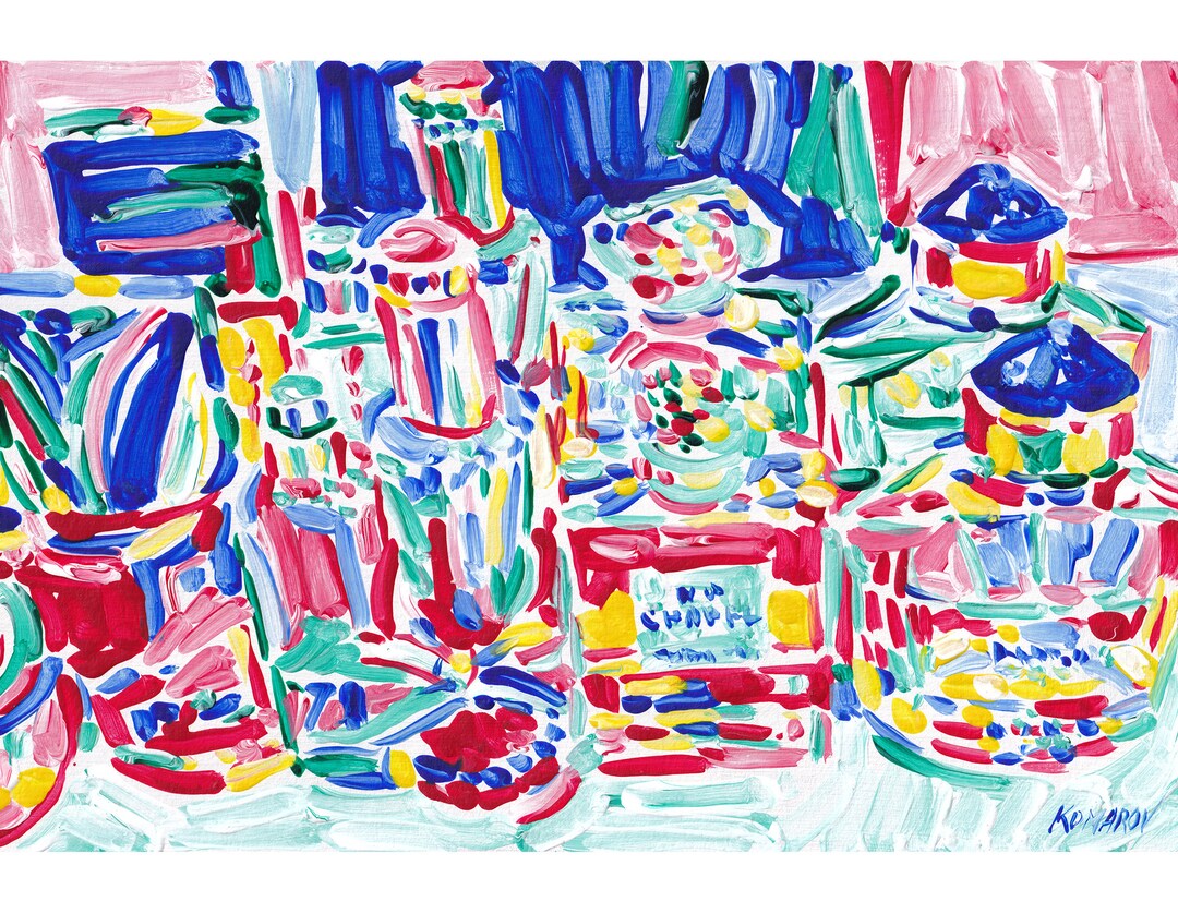 Perfume Painting Abstract Original Art Perfume Bottle Wall Art - Etsy