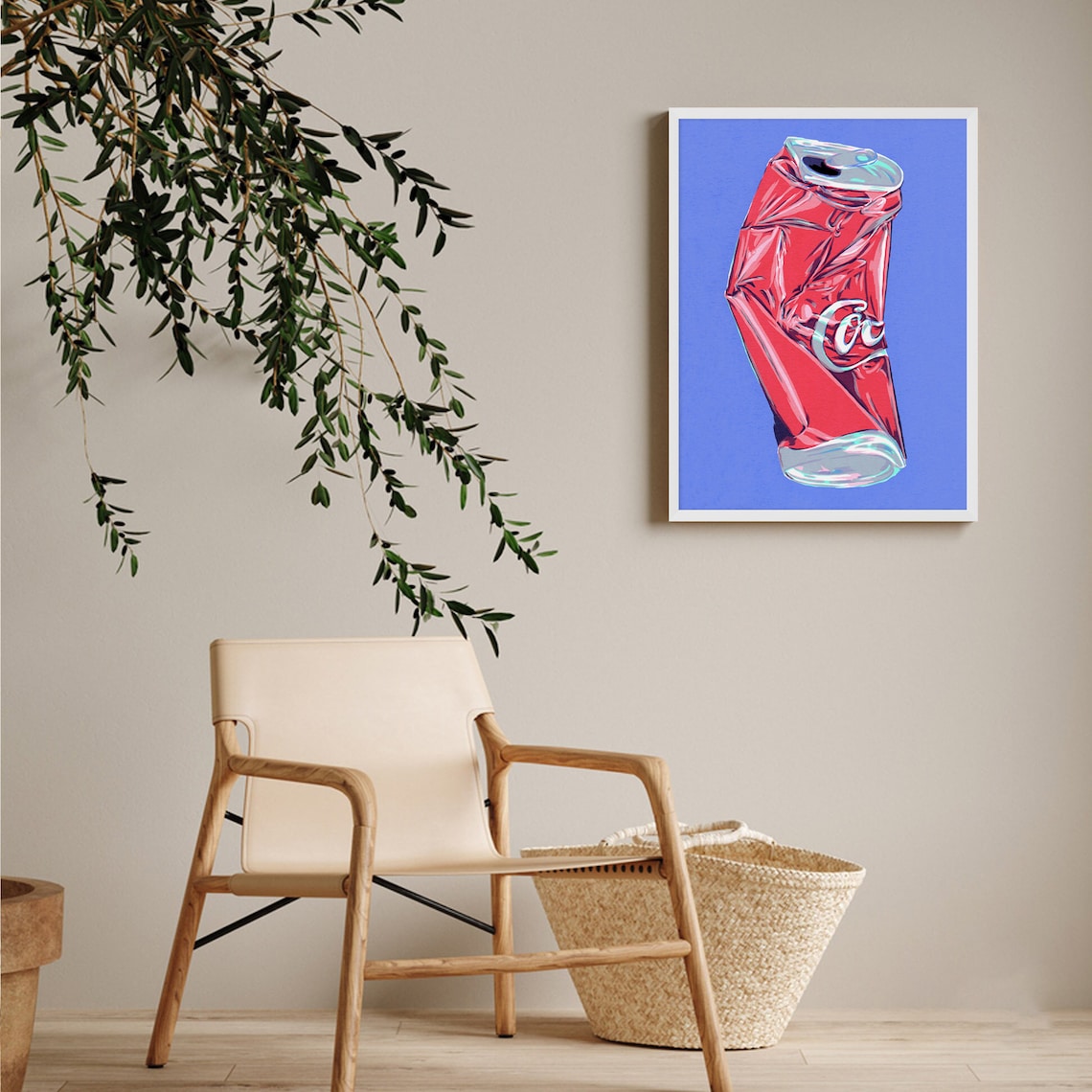 Coke Art Print Original Soda Wall Art Drink Artwork Bar Cart - Etsy