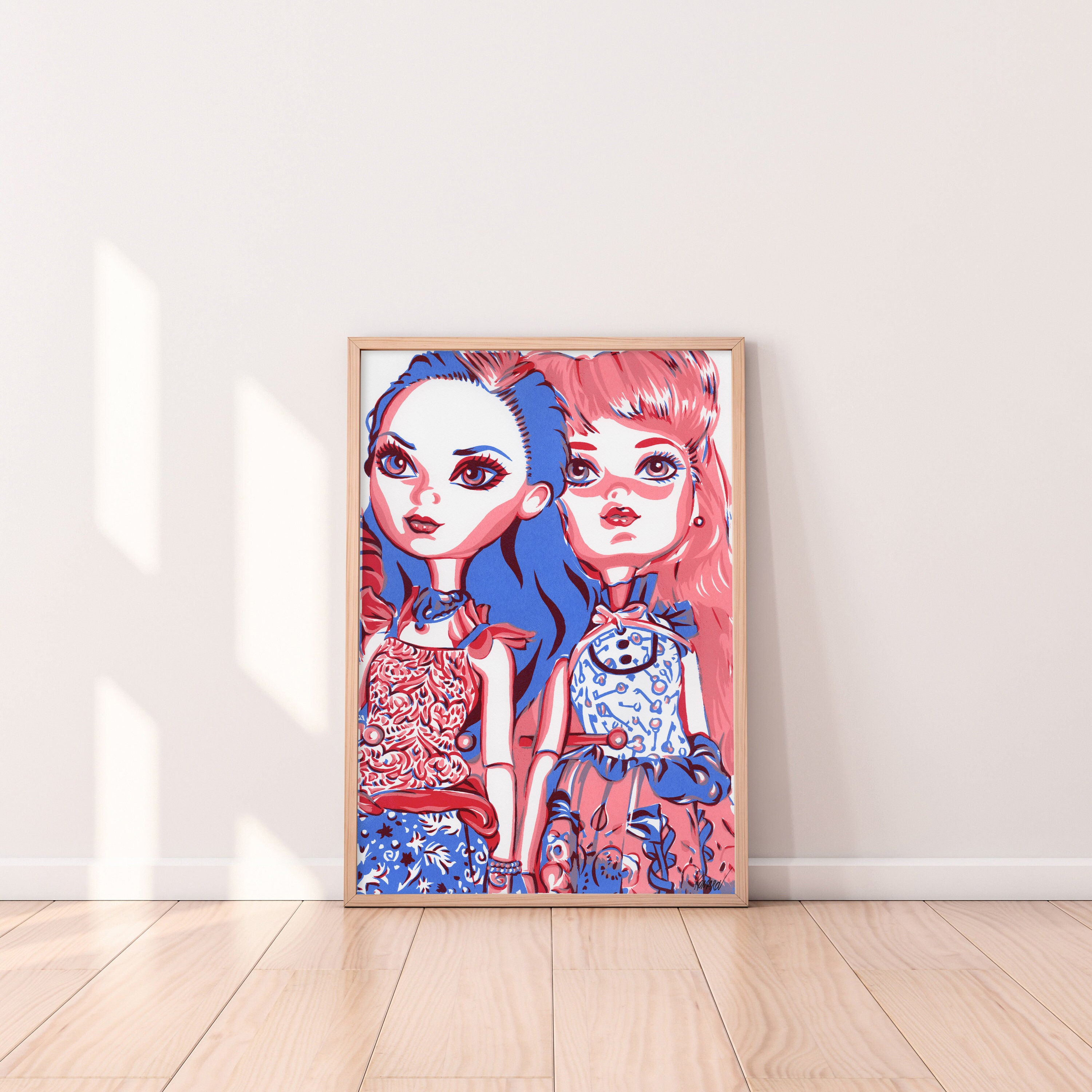 Monster High Wall Stencils