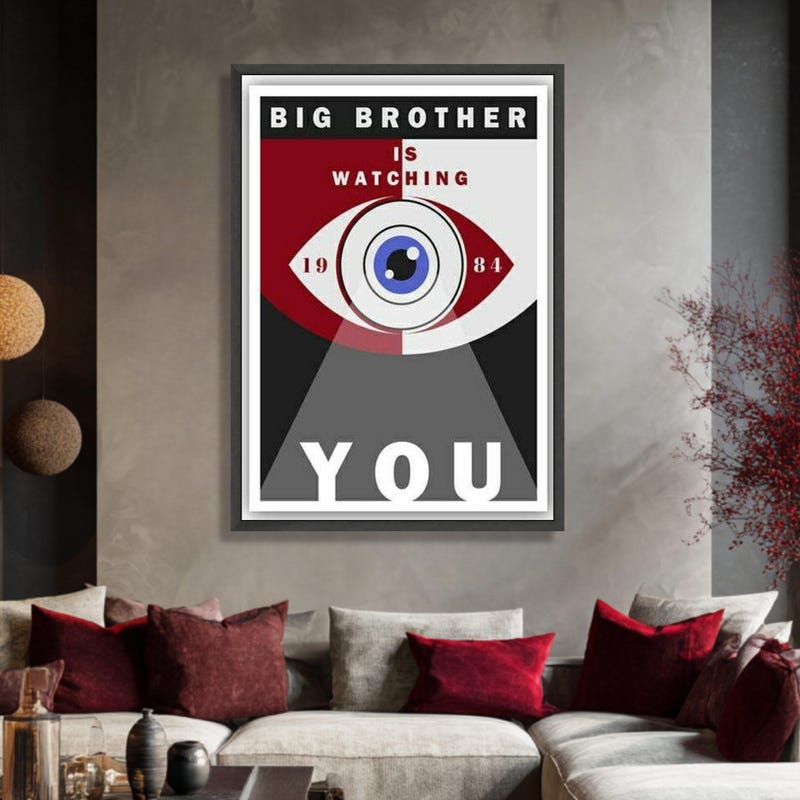 1984 Big Brother Poster - Etsy