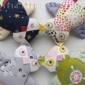 Owl Sewing Pattern PDF. Stuffed Toy Owl. DIY Tutorial - Baby Toy Owl ...