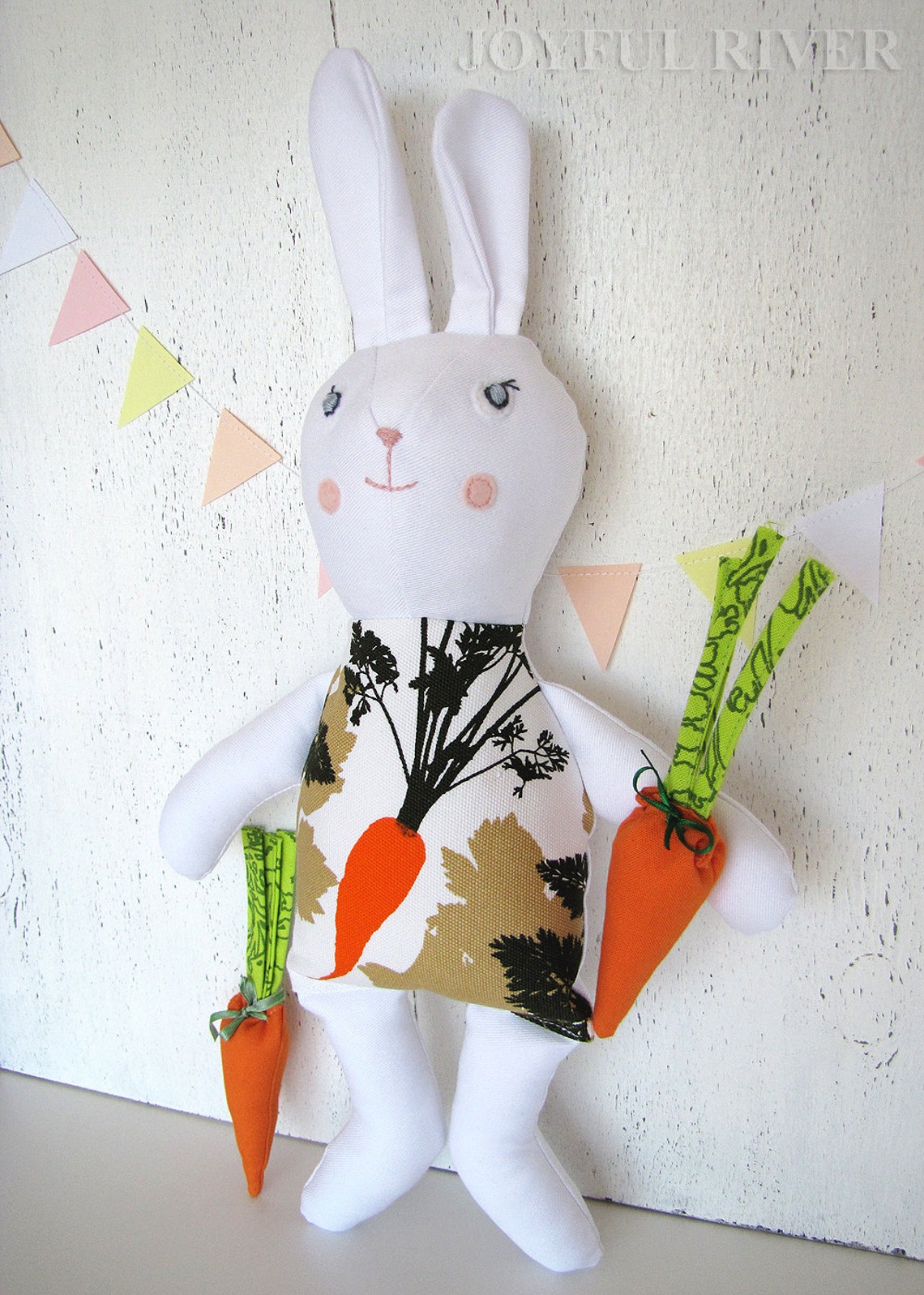 Stuffed Toy Bunny Pdf Sewing Pattern Easter Bunny Rabbit - Etsy