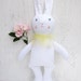 Stuffed Toy Bunny Pdf Sewing Pattern - Easter Bunny Rabbit Hare Pdf ...
