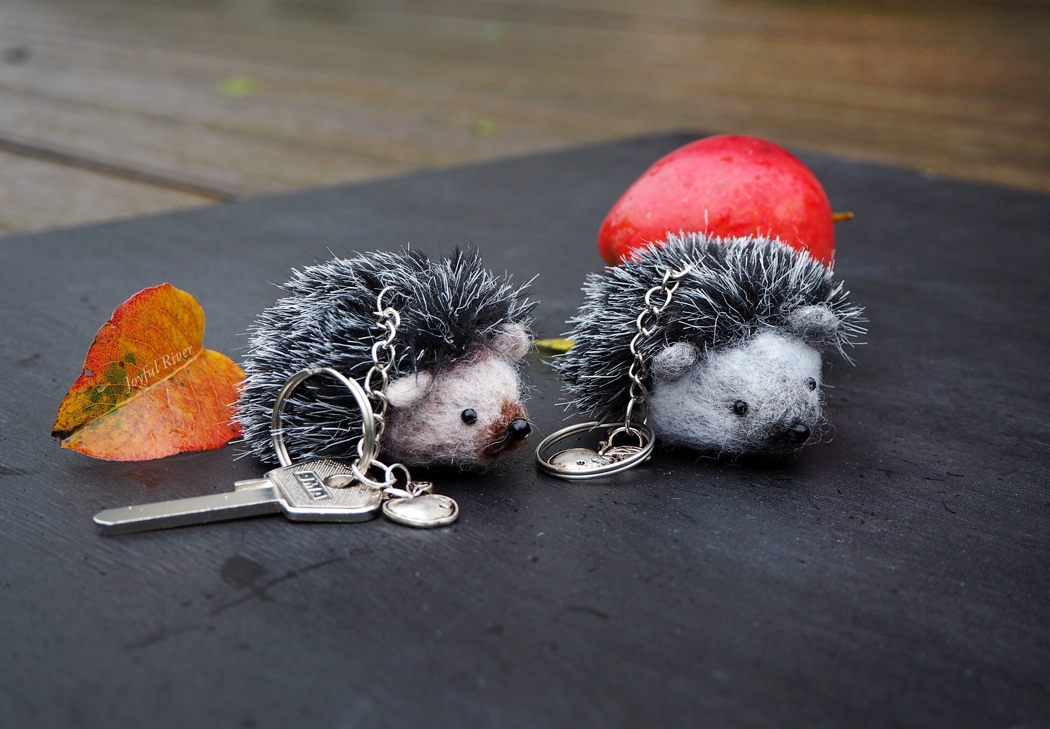 Hedgehog Keychain, Hedgehog Bag Charm, Personalized Keychain, Keychain ...
