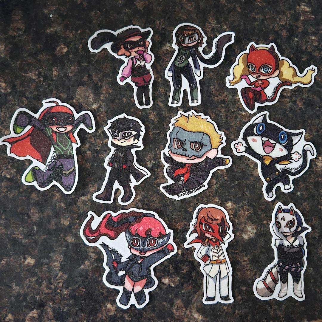 Persona 5 Stickers - Etsy