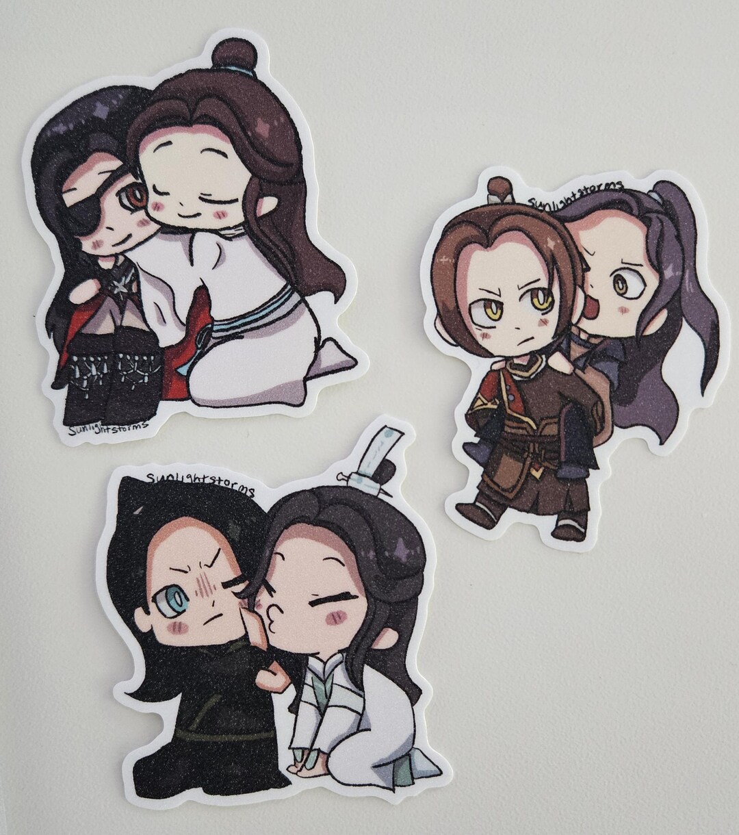 Tgcf/heaven Official's Blessing Couple Stickers - Etsy