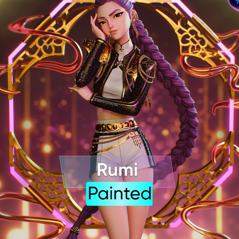 Kpop Demon Hunters 3d Model - Etsy