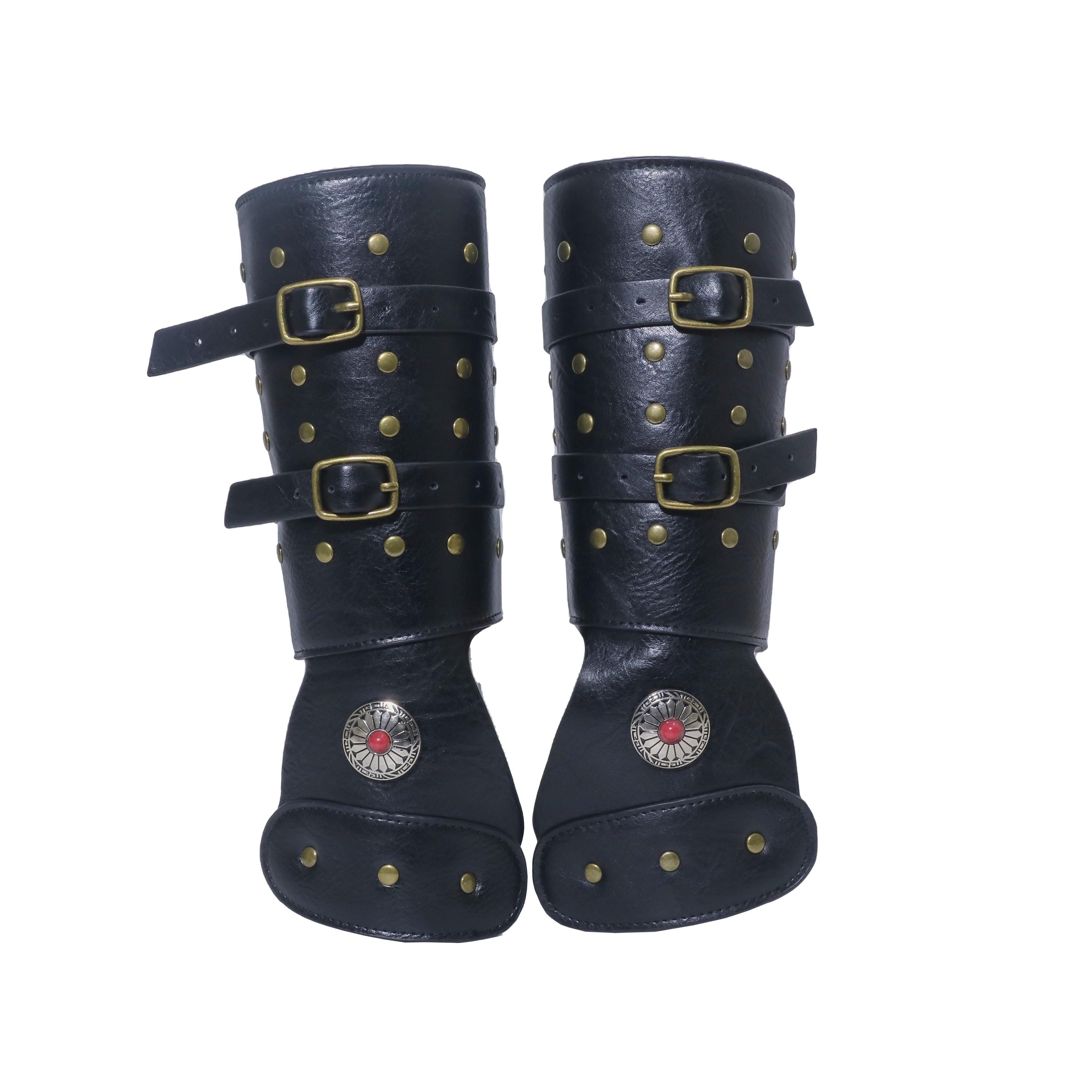 Leather Medieval Gauntlet: Renaissance Costume Wrist Guards - Etsy