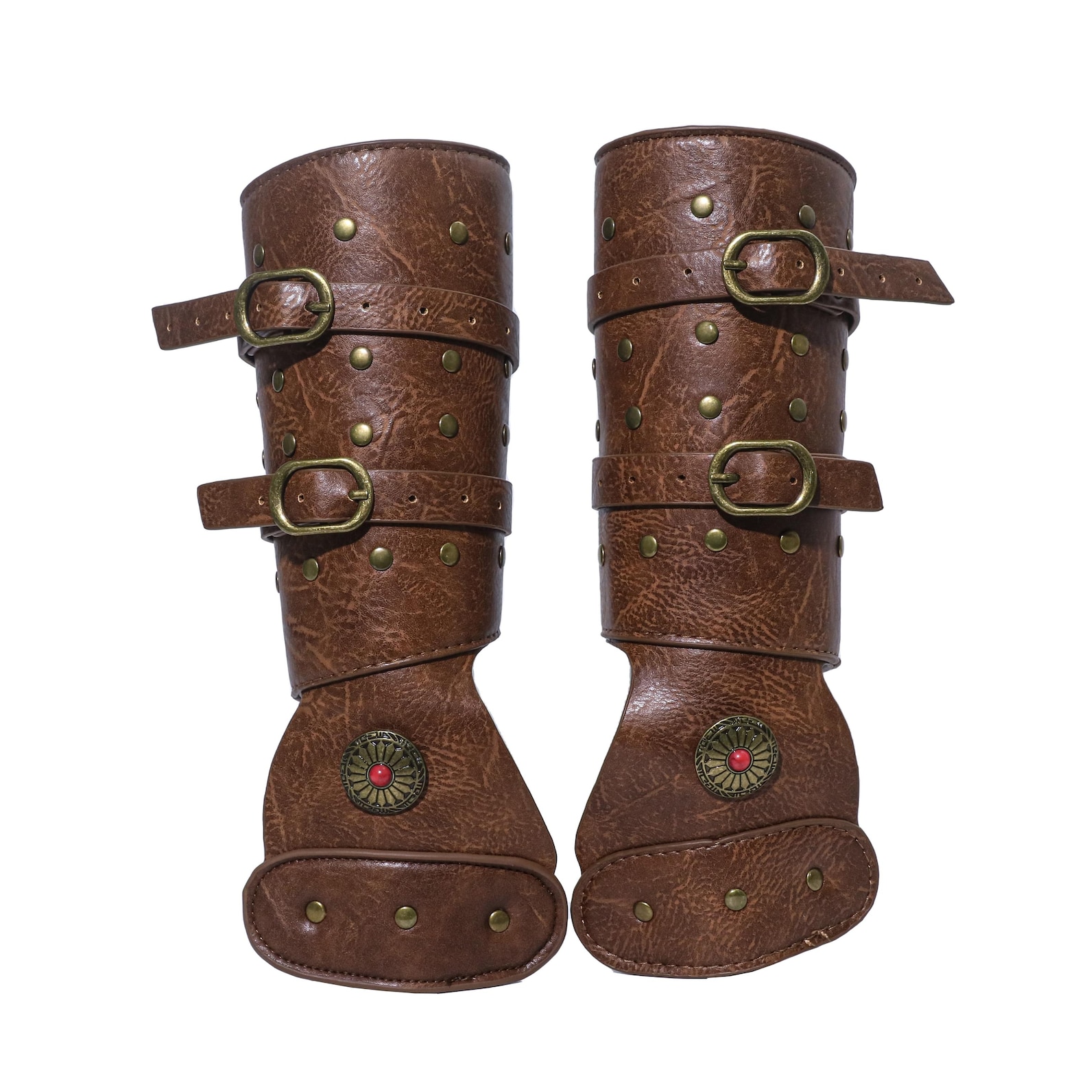 Leather Medieval Gauntlet: Renaissance Costume Wrist Guards - Etsy