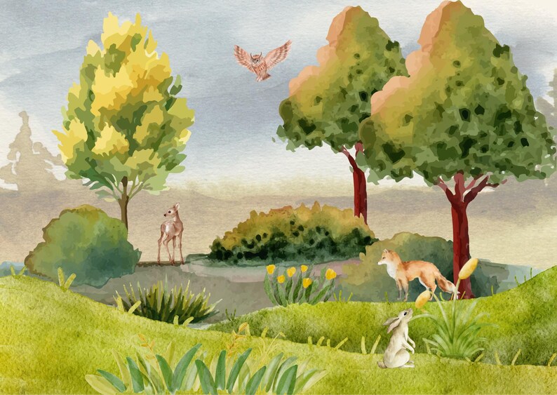 Forest Animals - Etsy