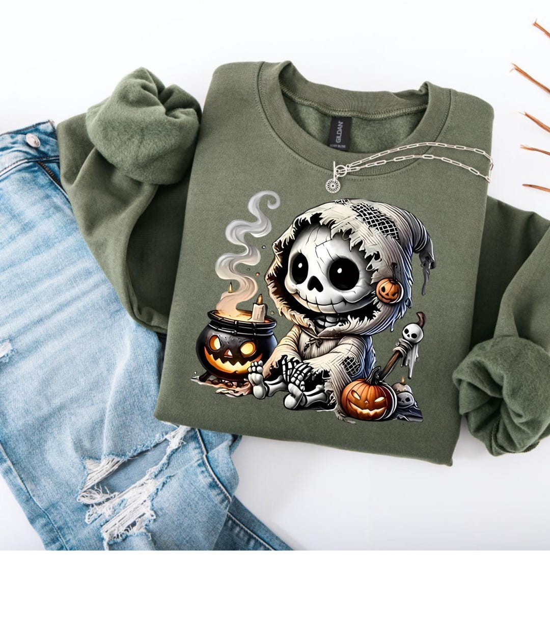 Cute Skeleton in Hoodie Halloween PNG | Spooky Pumpkin Clipart | Ghost ...