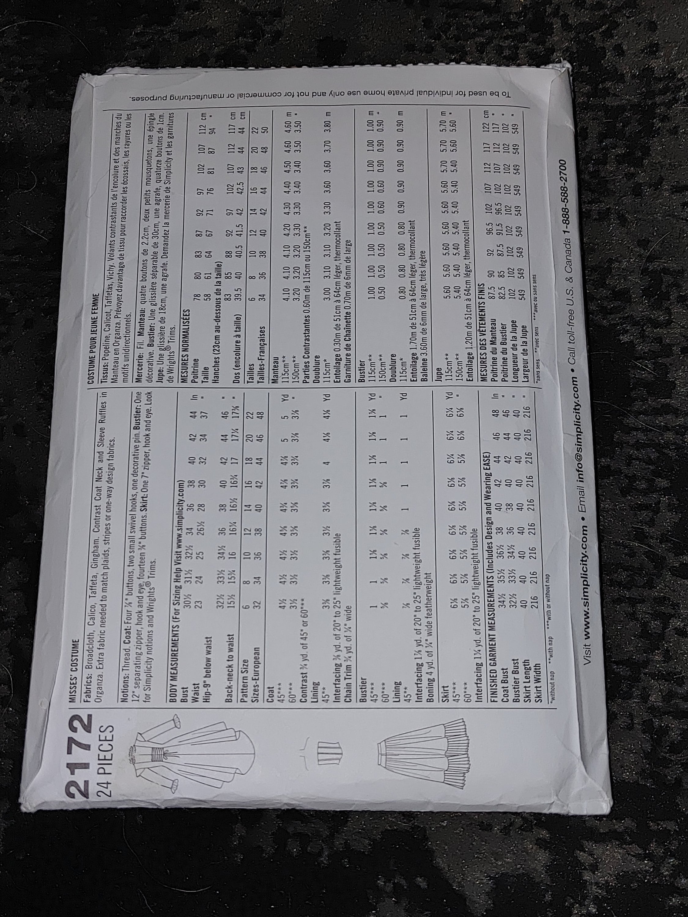 Simplicity Steampunk Costume Pattern 2172 - Etsy