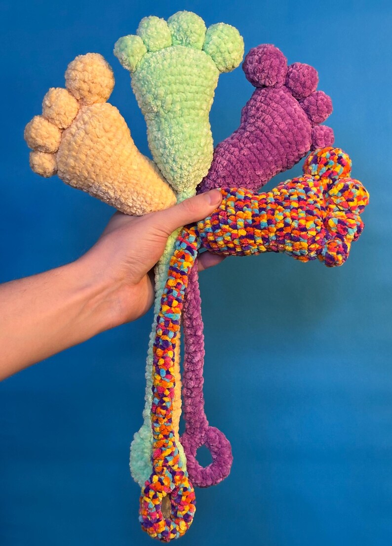 Crochet Slappy Foot Pattern - Etsy