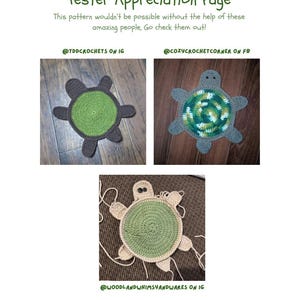 Crochet Viral Floor Turtle Pattern - Etsy