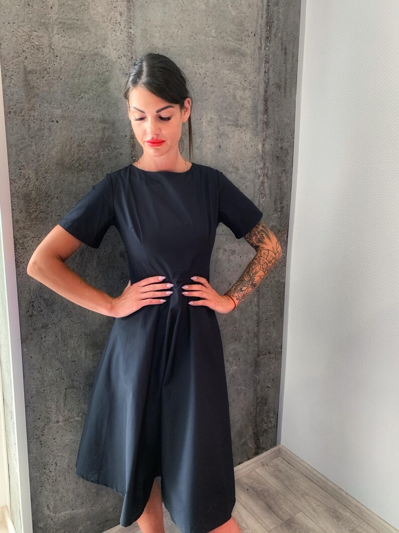 Black Dress for PMU Artist | Brow & Lash Master Outfit | Beauty Studio ...