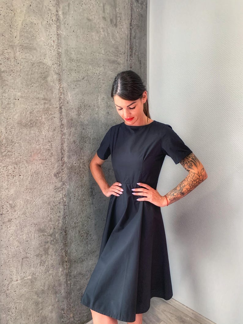 Black Dress for PMU Artist | Brow & Lash Master Outfit | Beauty Studio ...