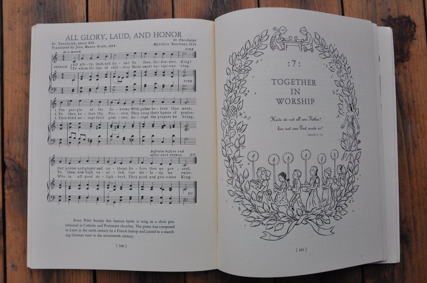 Song Book the Whole World Singing songs of Praise and Work - Etsy