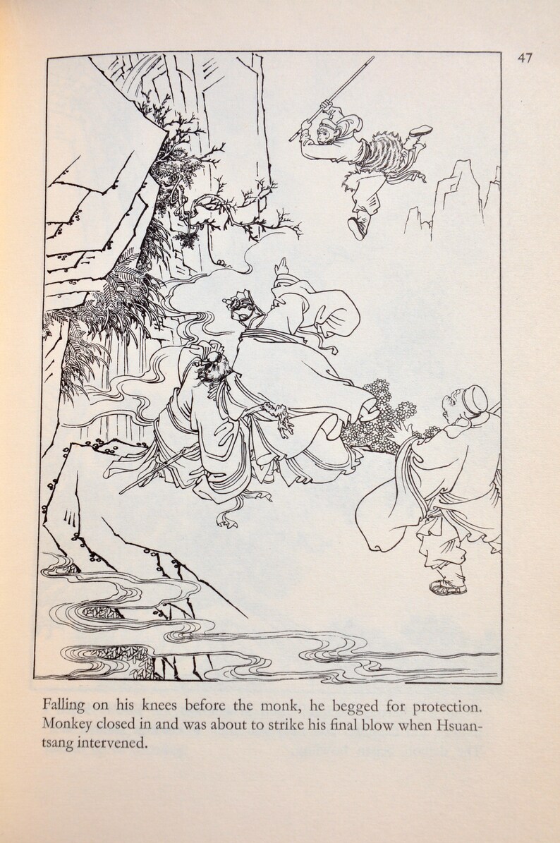 Monkey Subdues the White-bone Demon by Hsing-pei Wang (adapted By ...