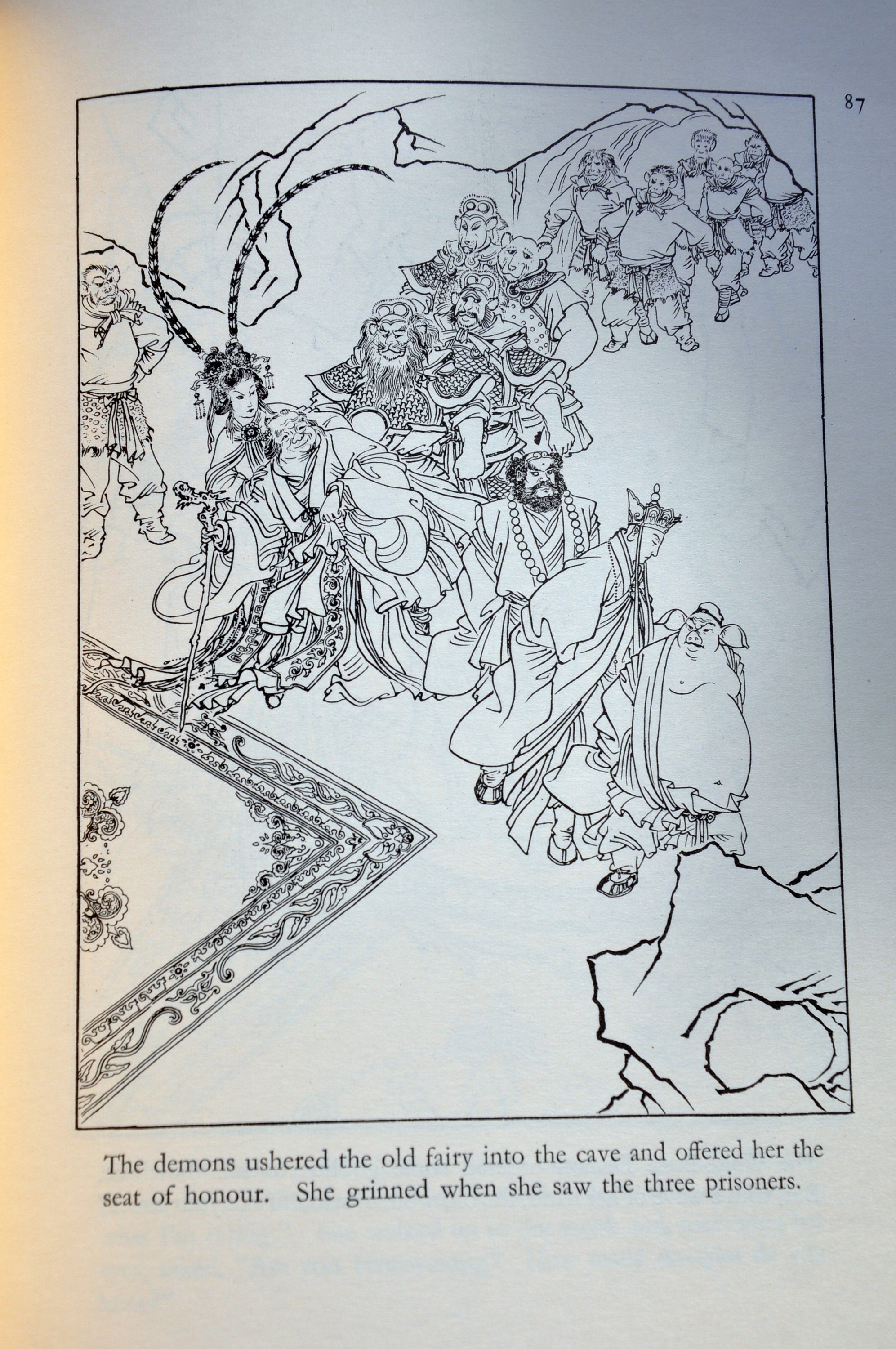 Monkey Subdues the White-bone Demon by Hsing-pei Wang (adapted By ...