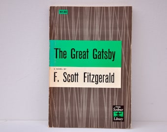 The Great Gatsby by F. Scott Fitzgerald - Etsy