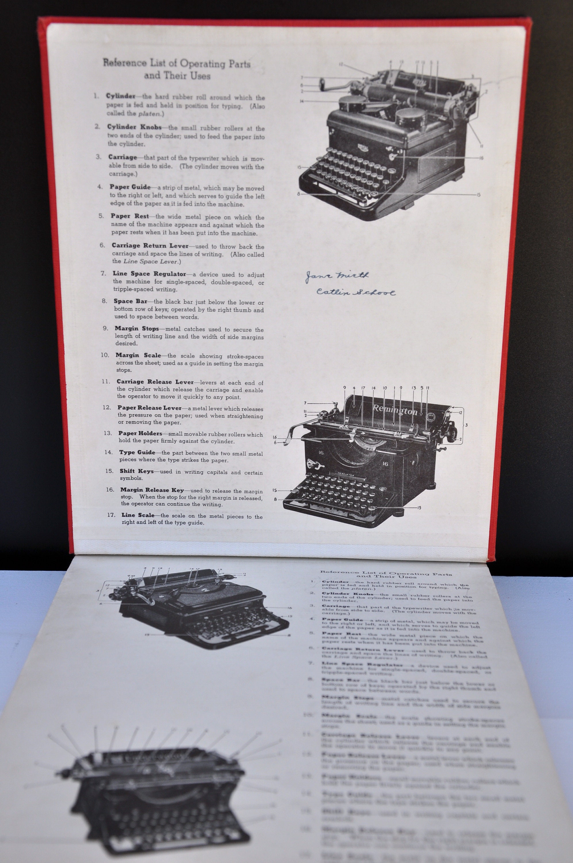 Rowe Typing by Walter T White and Charles G Reigner, Educational, How ...