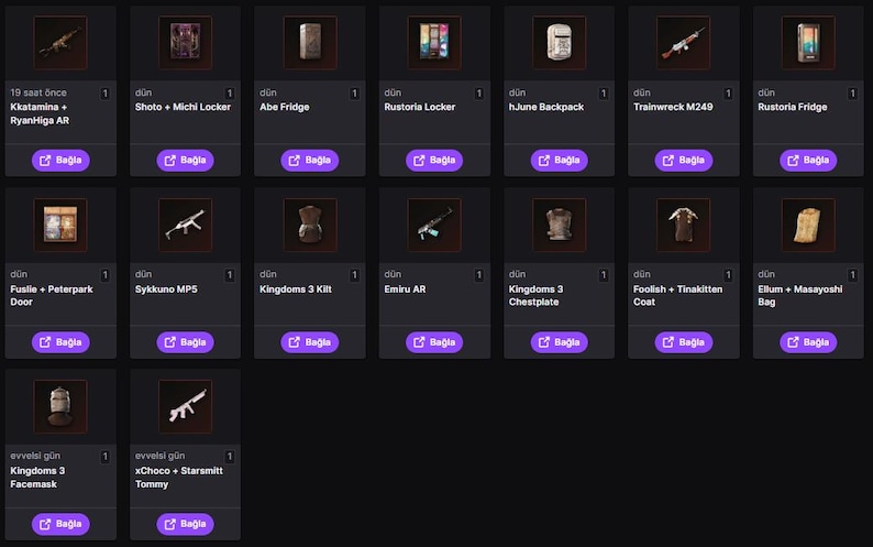 Rust Twitch Drops Round 43 | 19 Skins Bundle | Pc/steam Instant Digital ...