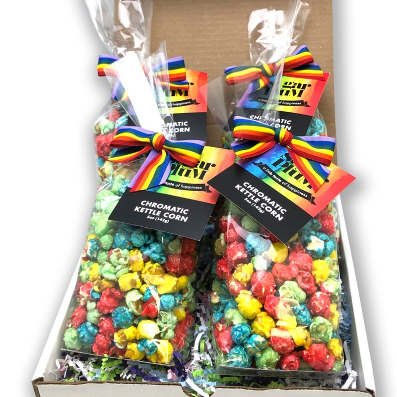 Rainbow Popcorn - Etsy