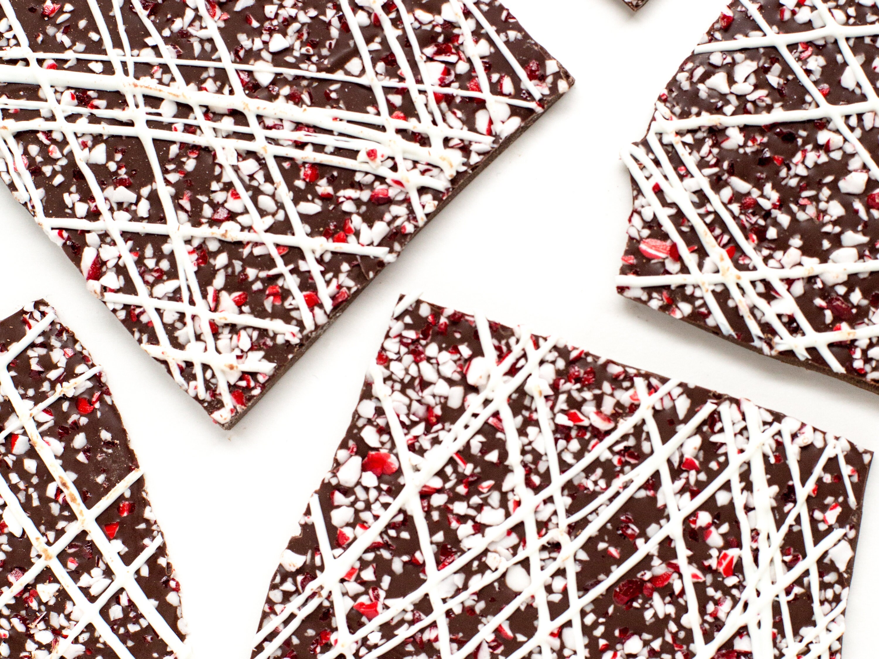 Sugar Plum Dark Chocolate Peppermint Candy Bark Christmas Gift Box Tin ...