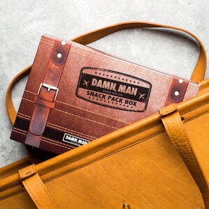 Damn, Man Whiskey Nut Mix 4 Oz. Bags - Snack Pack Box - Gourmet Gift ...