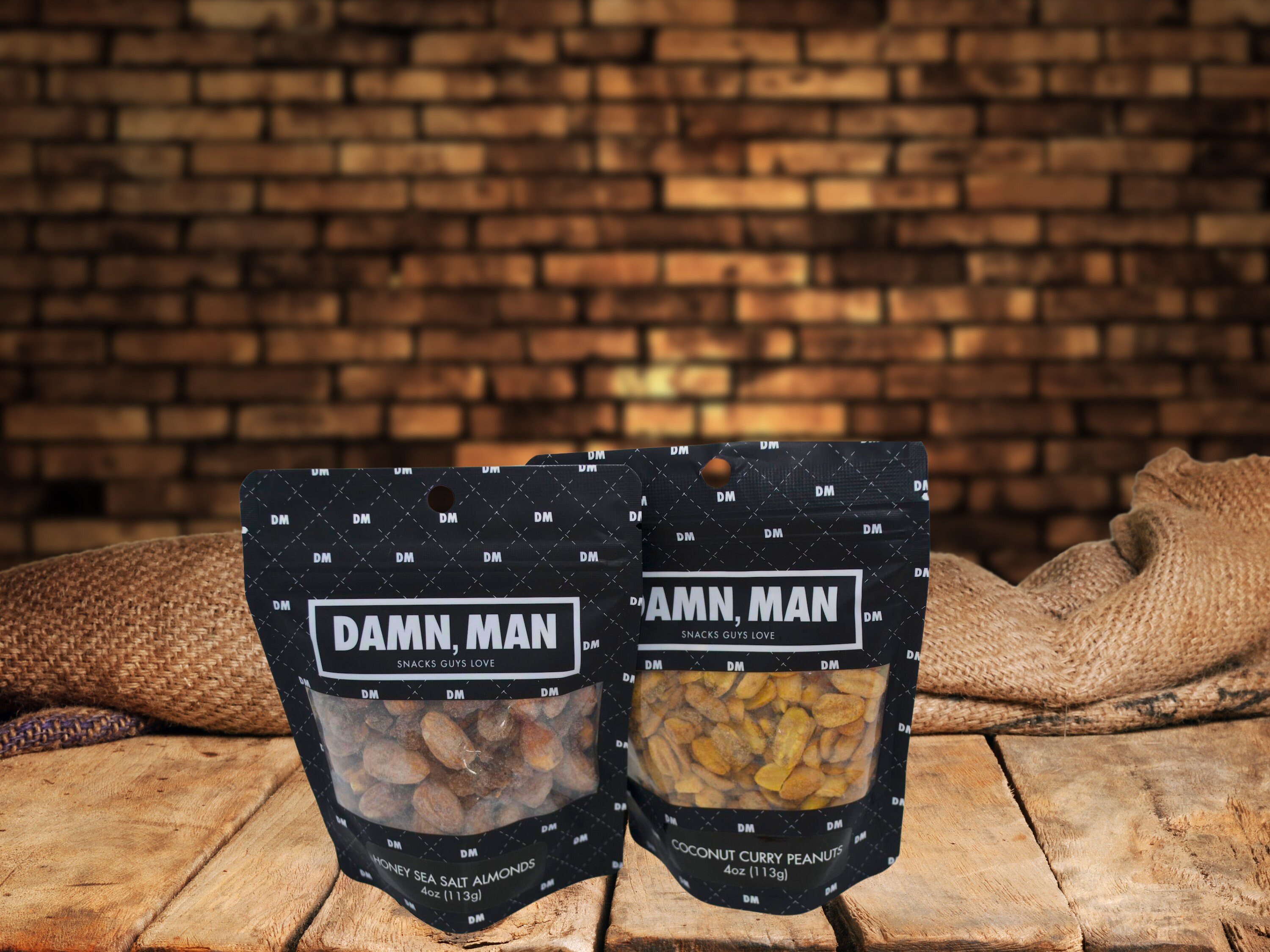 Damn, Man Heat and Honey Snack Bag Maple & Sriracha Beef Sticks Coconut ...