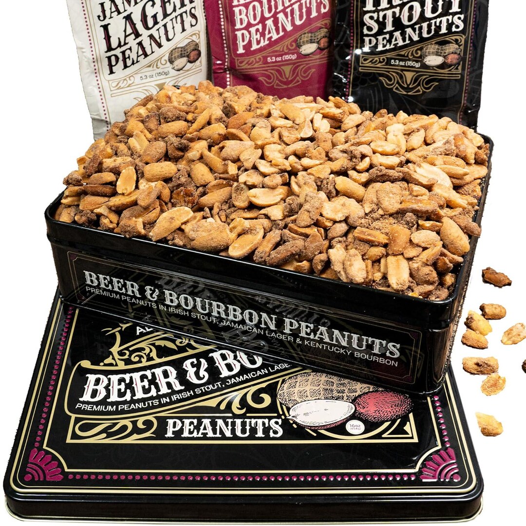 Gourmet Nut Snack Gift for Men – Unique Flavored Peanuts in a Stylish ...