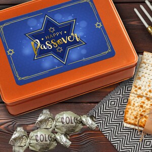 Happy Passover Gift Box - Kosher Pareve Dairy Free Truffles - Italian ...