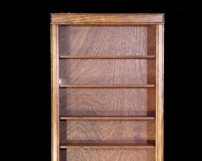 Special Order Adjustable Shelves Wall Curio Cabinet Display Case ...