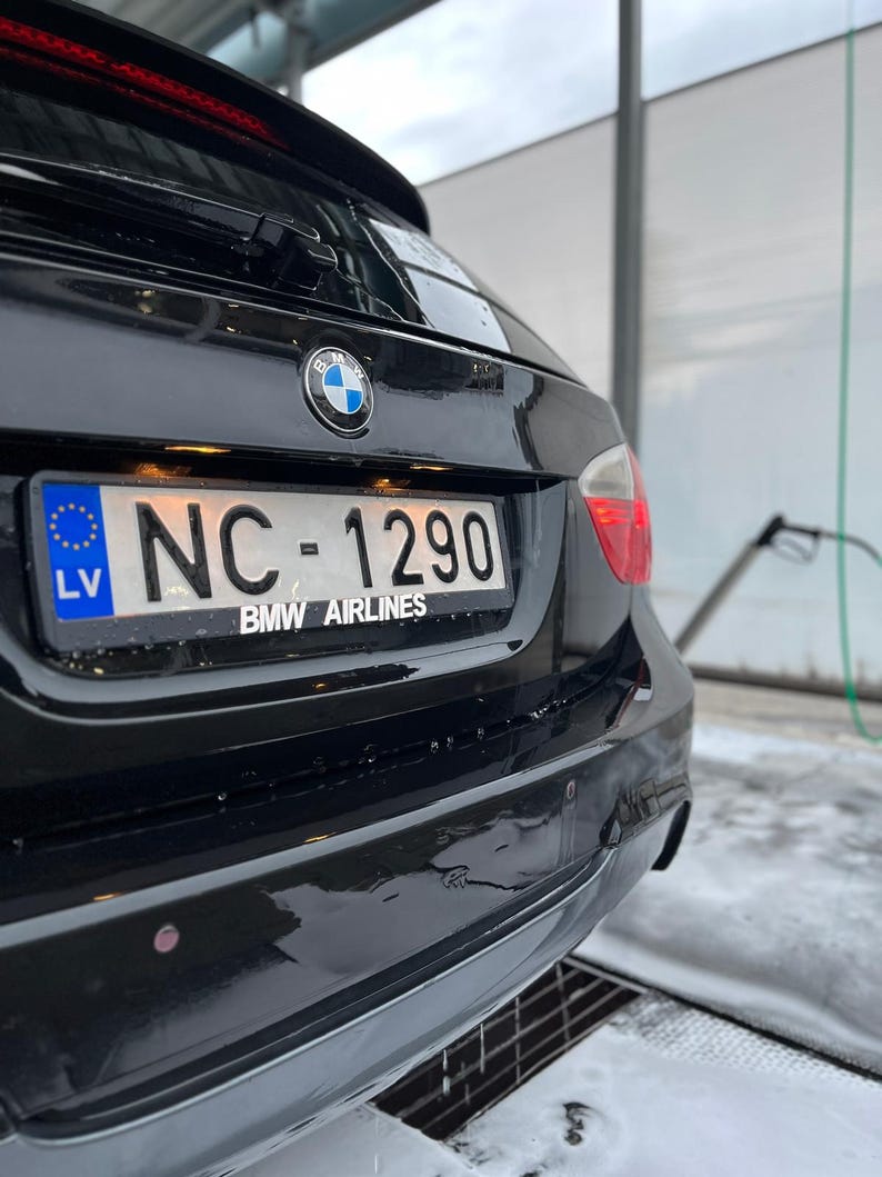 Custom 3D Printed License Plate Frame, EU/UK Car Accessory - Etsy