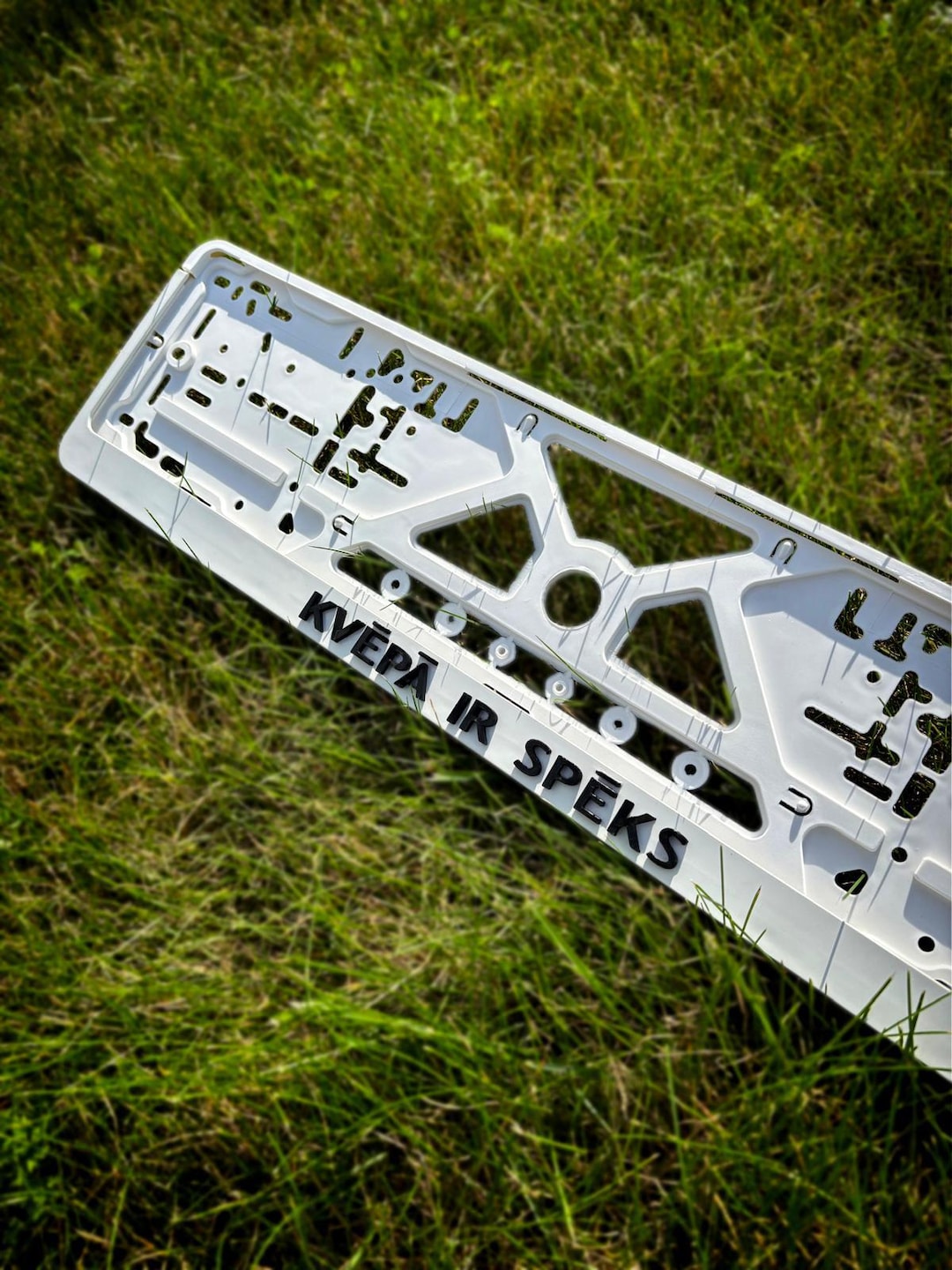 Custom 3D Printed License Plate Holder – Funny & Personalized Text Any ...