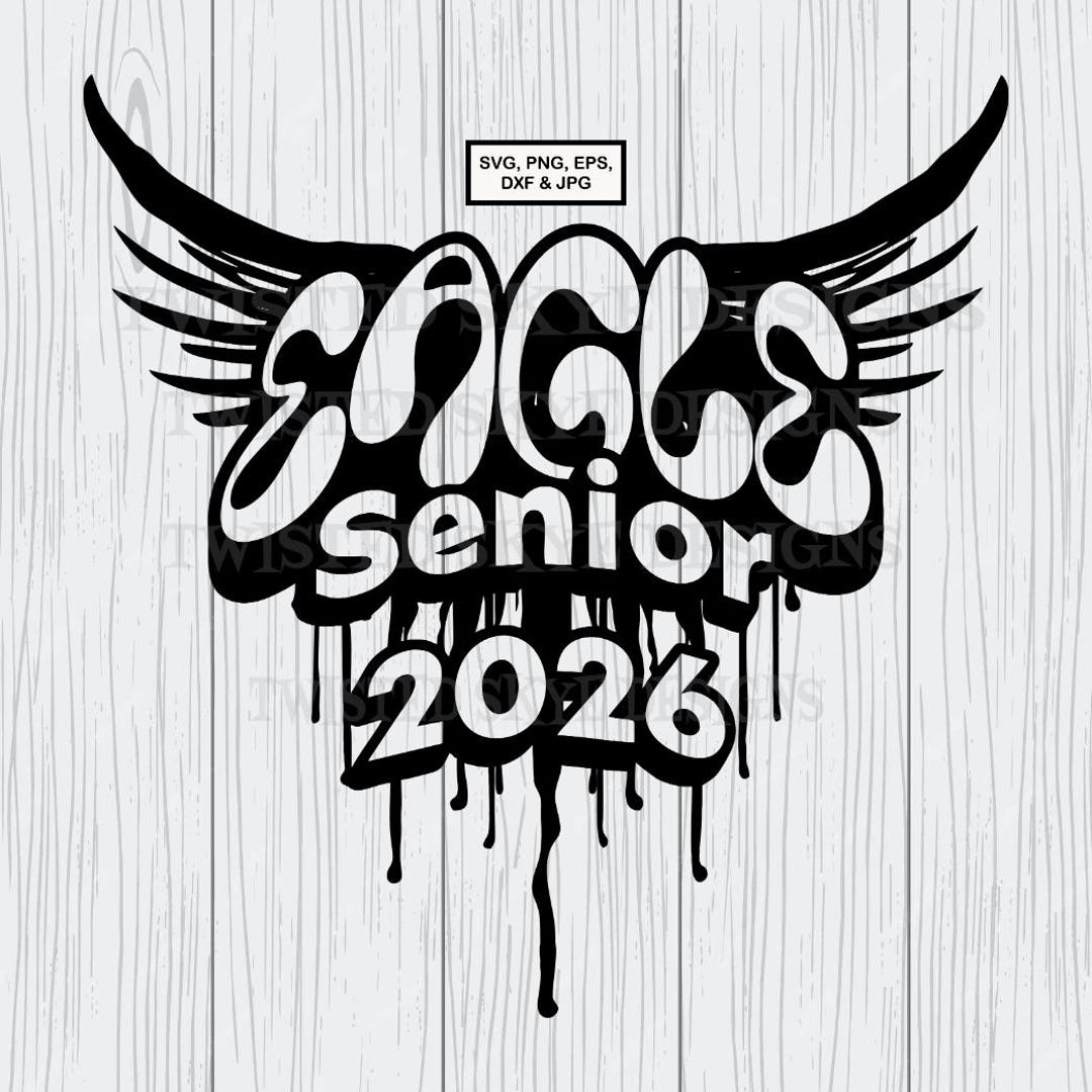 Eagle Wing Senior 2026 SVG (instant Download) - Etsy