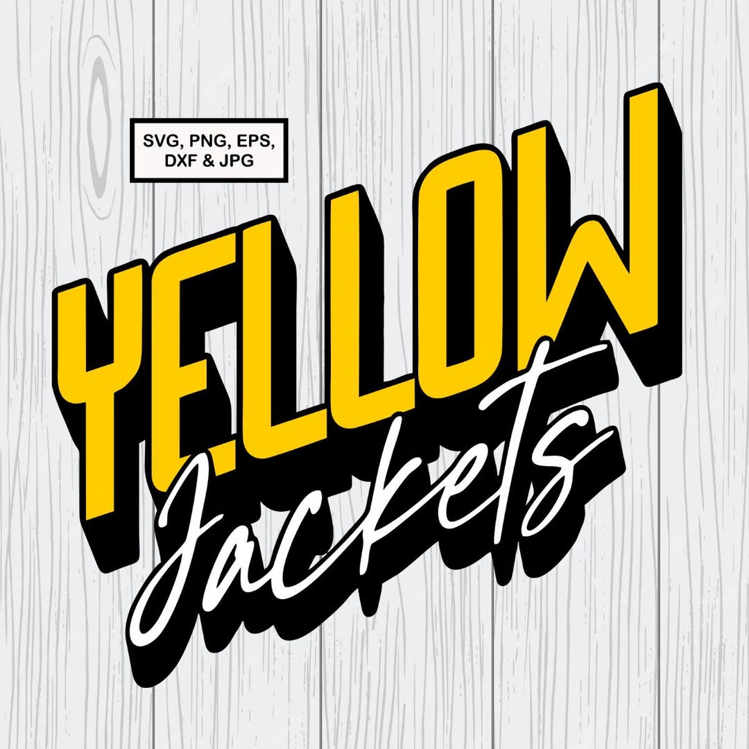Yellow Jackets SVG (instant Download) - Etsy