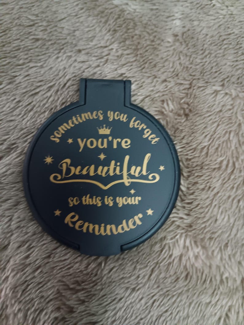 Small Inspirational Compact Mirrors - Etsy
