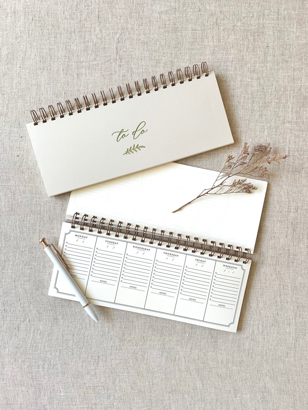 Keyboard Planner // to Do Planner, Desk Planner, Weekly Planner, Task ...