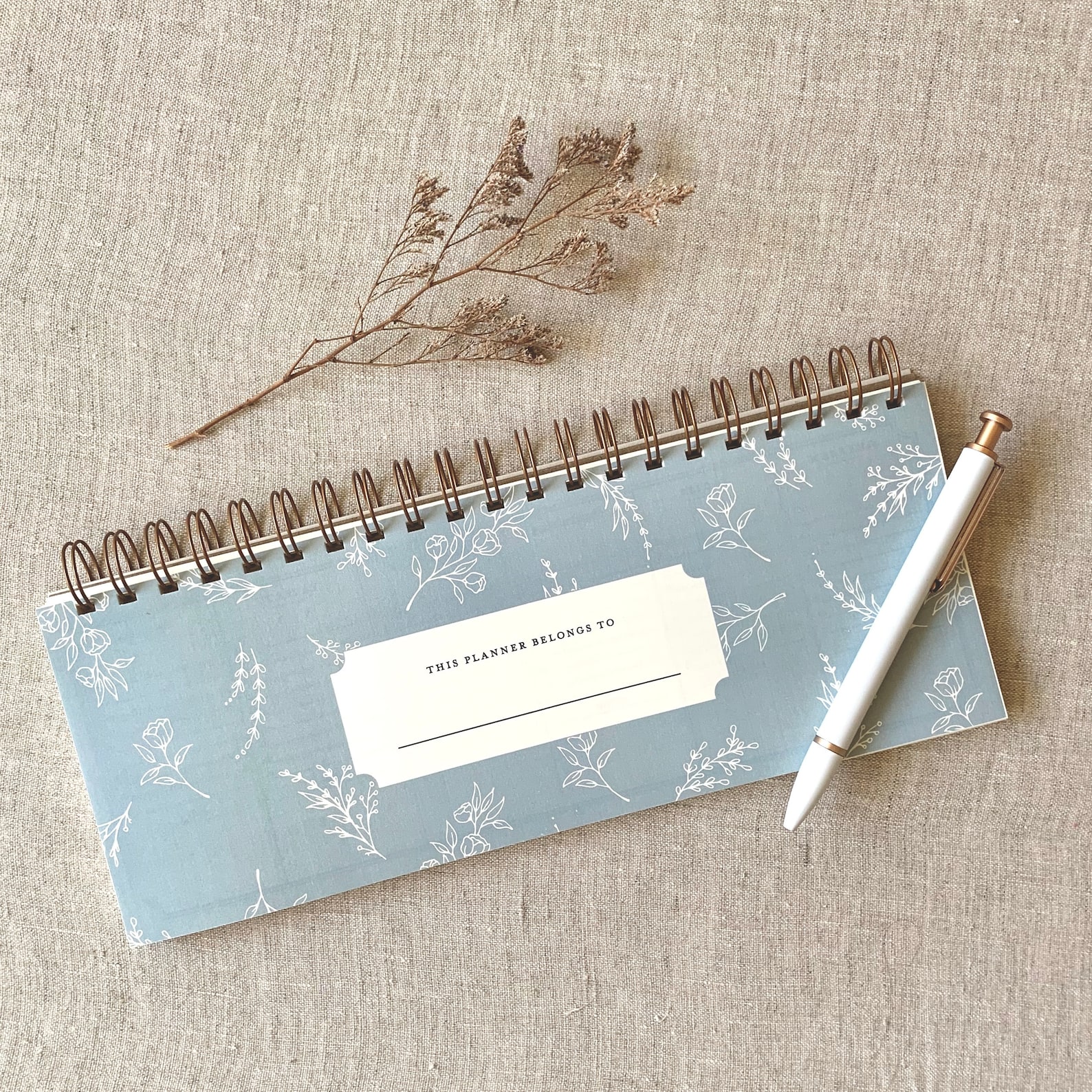 Keyboard Planner // Plan It Planner Floral Planner Desk | Etsy