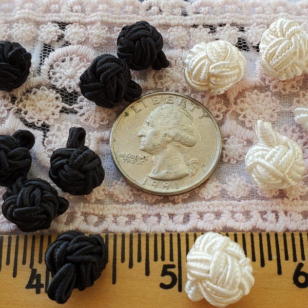 Chinese Knot Buttons - Etsy