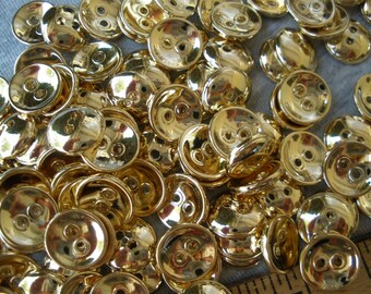 Gold buttons | Etsy
