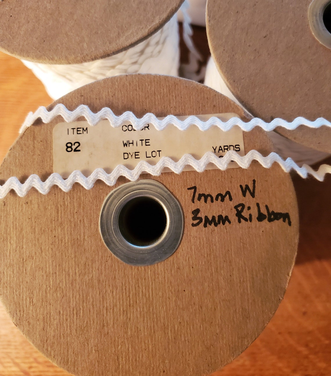 Small White Cotton Ric Rack 3 Yards 7mm Wide Rick Rac Trim 3mm - Etsy