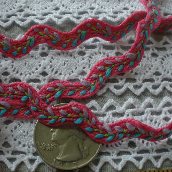 Embroidered Ric Rack - Etsy