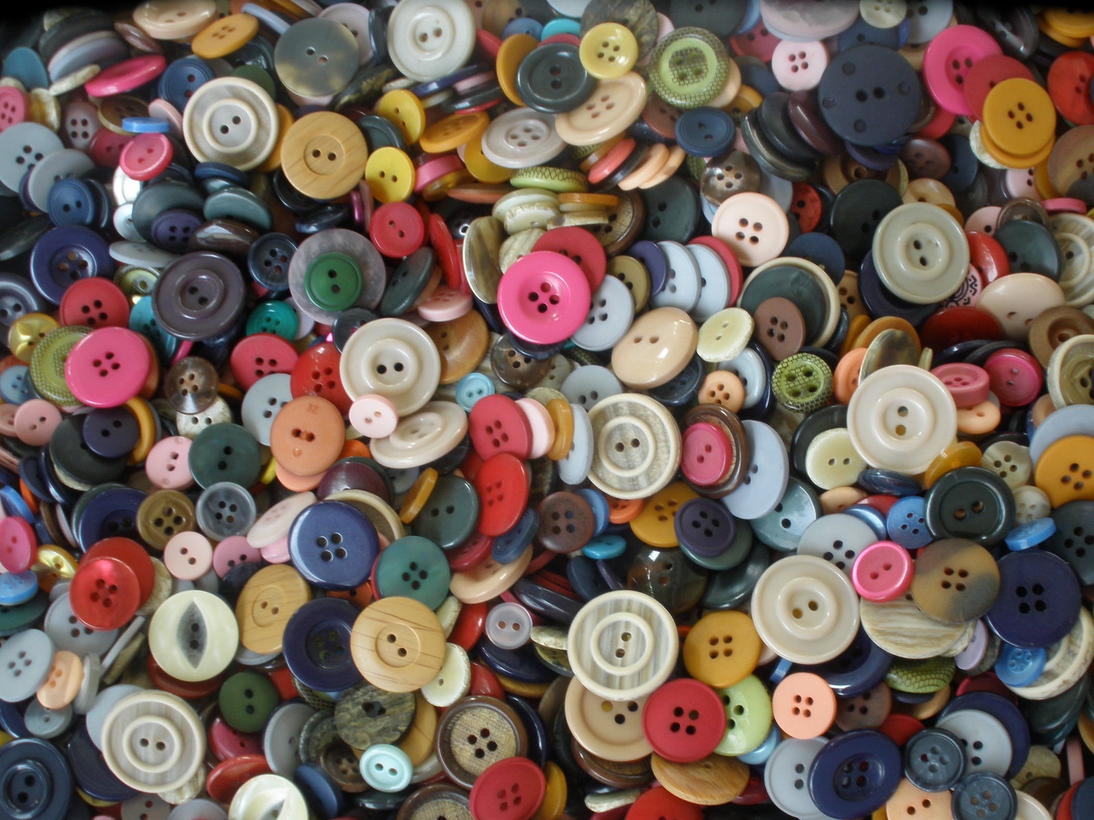 2 Gross Lots Colorful Craft Buttons Plastic All Are 2-hole & - Etsy