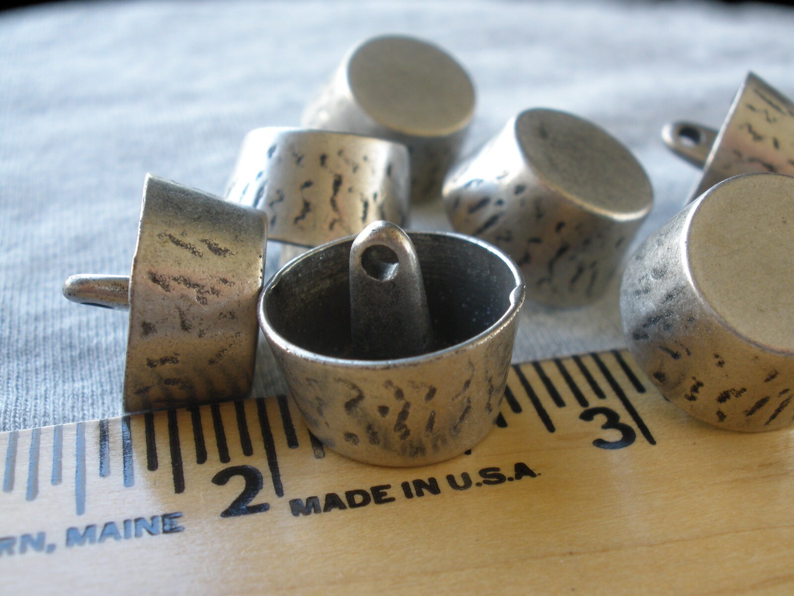 Steampunk Tall Hat Pewter Color Metal Shank Buttons Embossed | Etsy