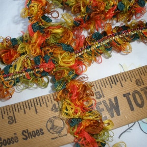 Confetti Ribbon Yarn String Fall Colors 5 Yards Gift Tie Embellishment ...