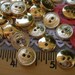 13MM Shiny Gold Textured Buttons Metallic Plastic 2 Hole Sew on 20L 1/2 ...