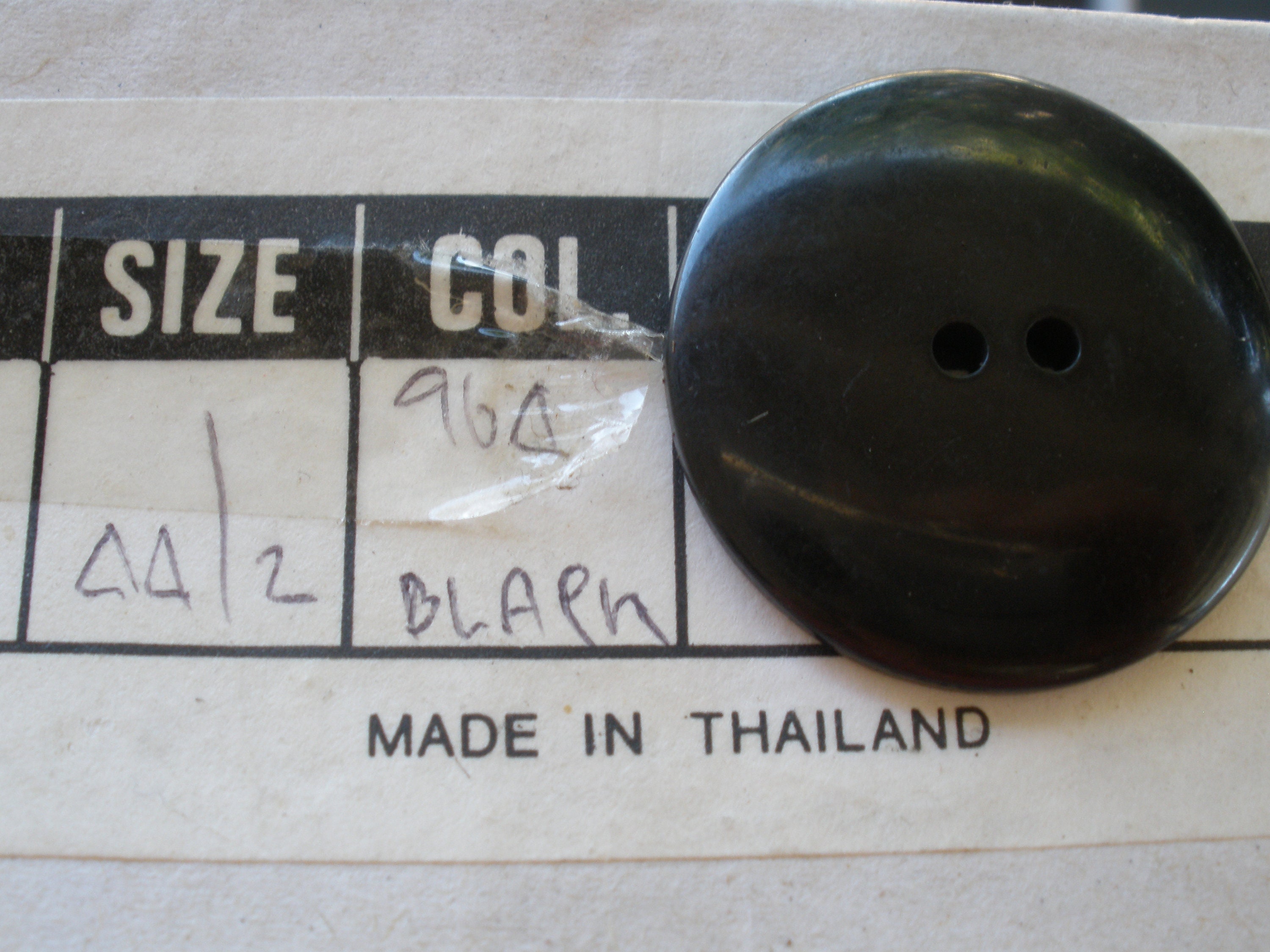 Cool Vintage Basic Black Buttons 9 Coat size 28MM Plastic 1 | Etsy