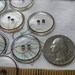 Cool Clear Vintage Buttons 7/8" 22MM 2 Hole Plastic Sizes 36L ...